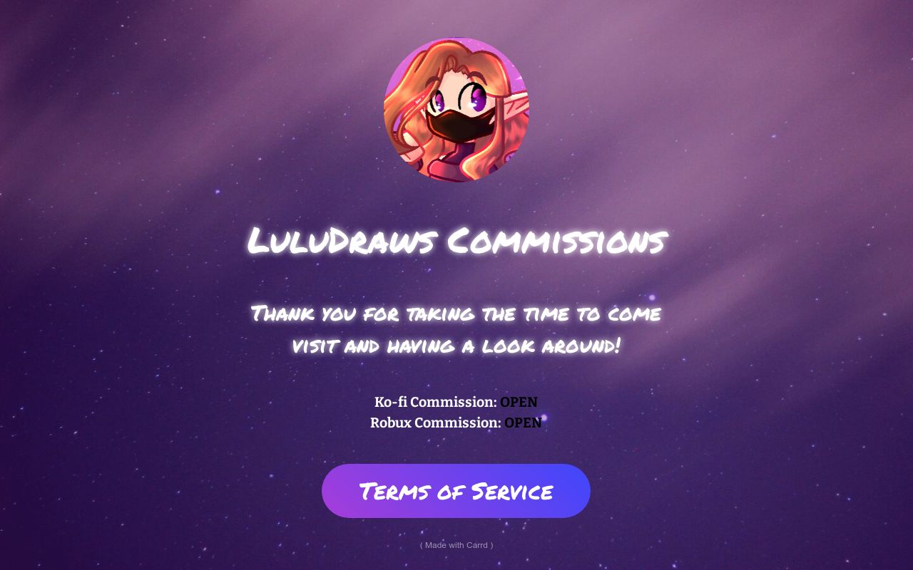 LuluDraws Commissions